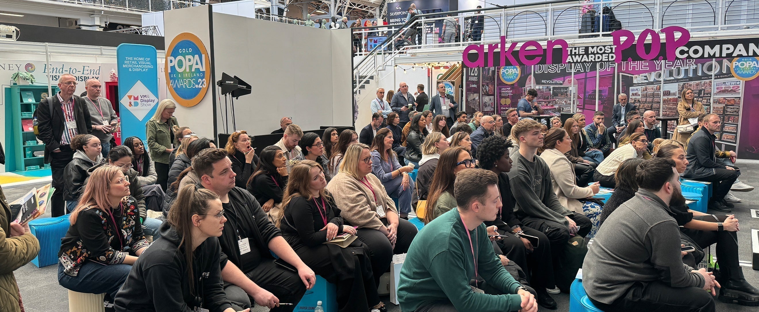 Pyramid Shine at the VM & Display Show | Pyramid Display Materials