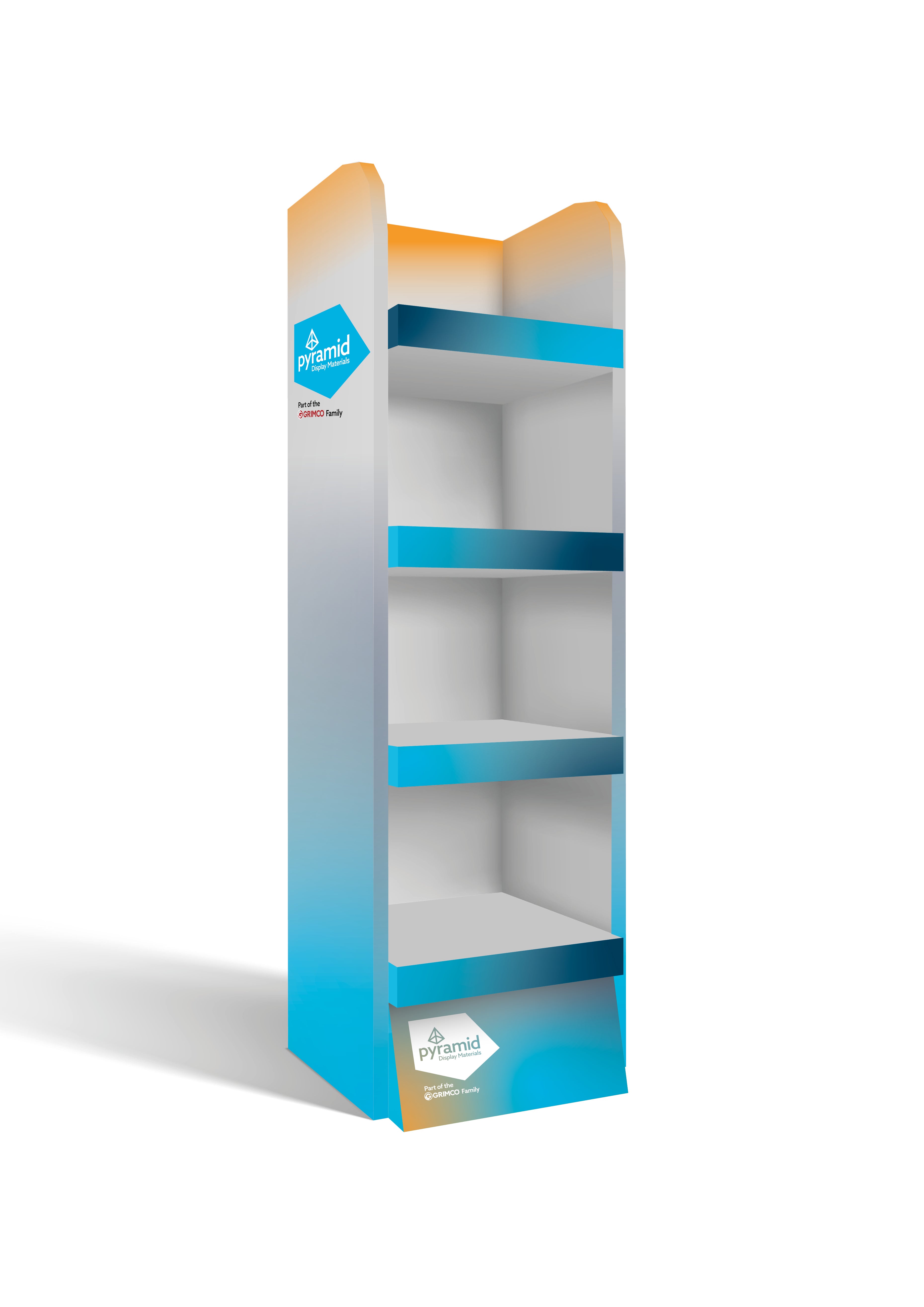 Corrugated Fiberboard | Pyramid Display Materials