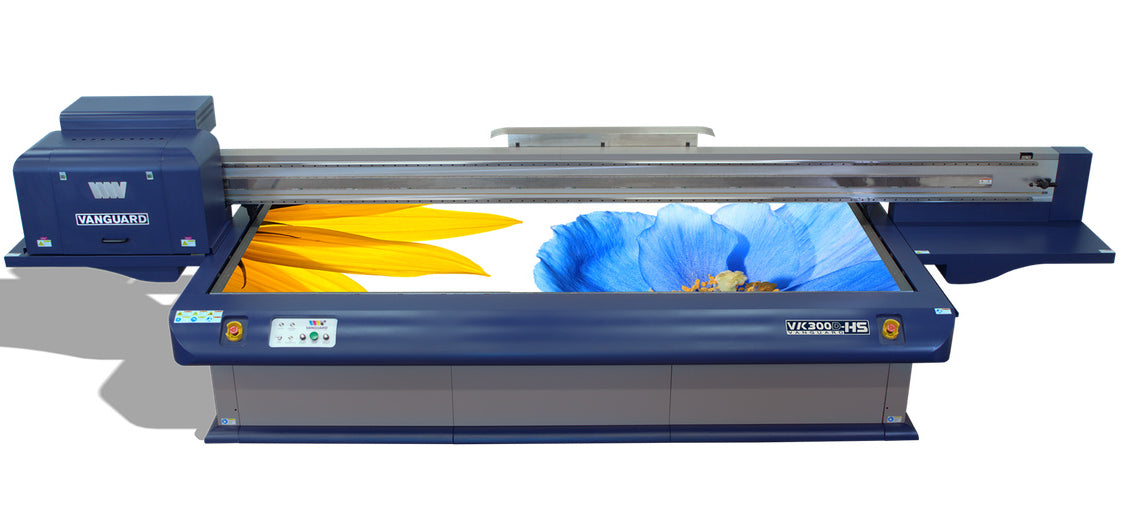 Vanguard UV Flatbed Printers | Pyramid Display Materials