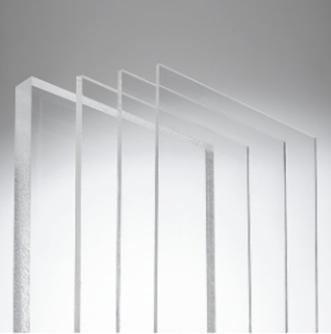 Extruded Acrylic Sheets | Pyramid Display Materials