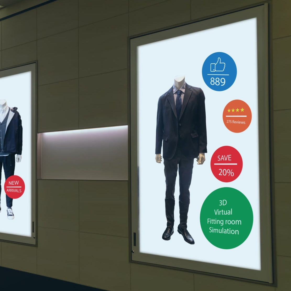 POLYLINEPro Lampshade (Backlit) | Pyramid Display Materials